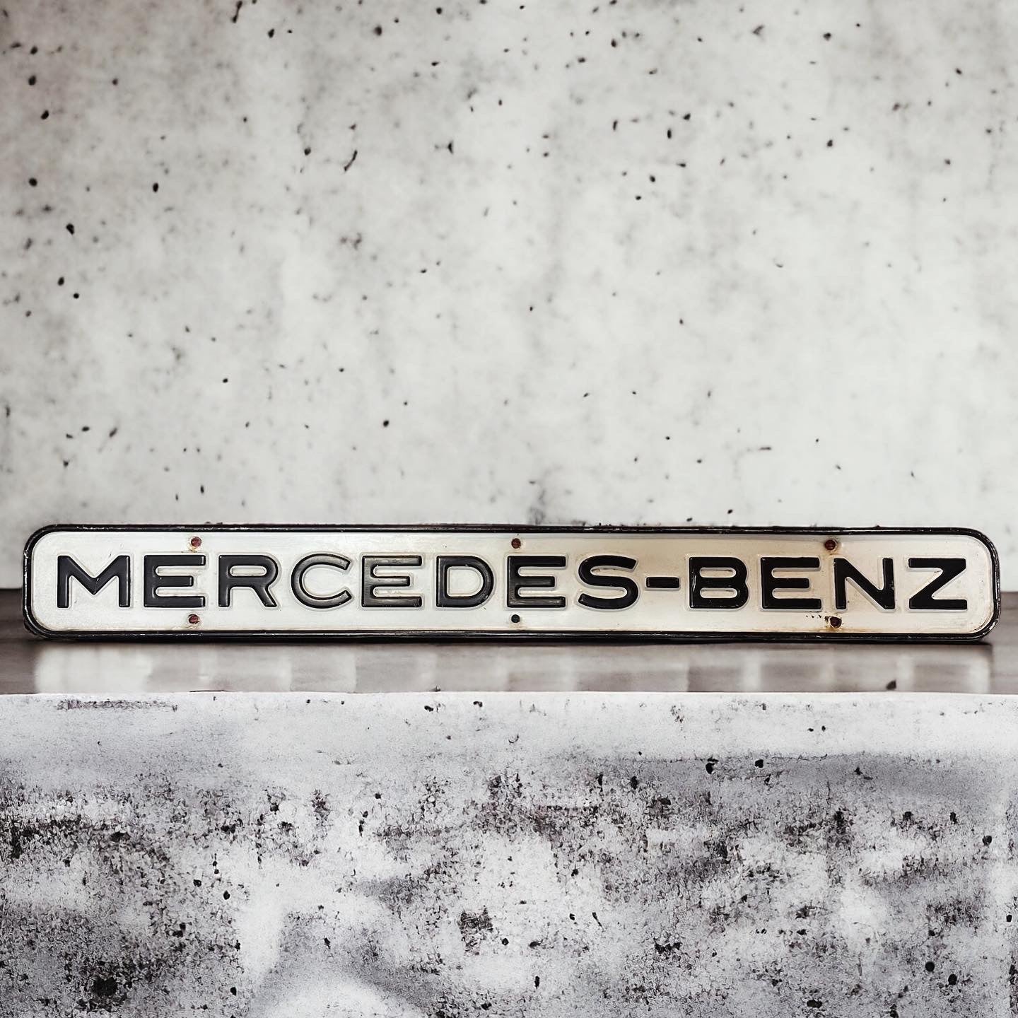 Mercedes Benz License Plate – ModernariaMente