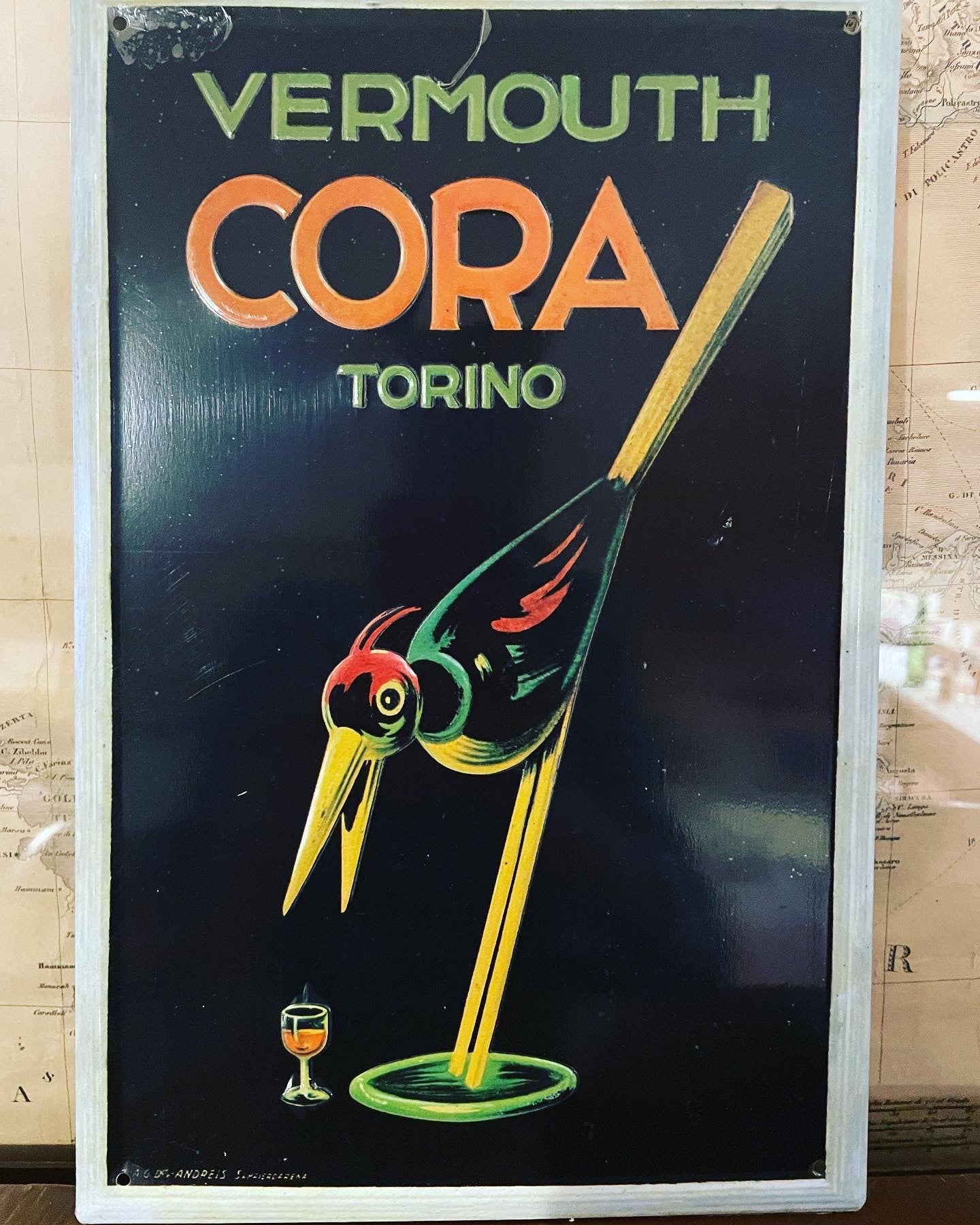 Tabella Cora Vermouth – ModernariaMente
