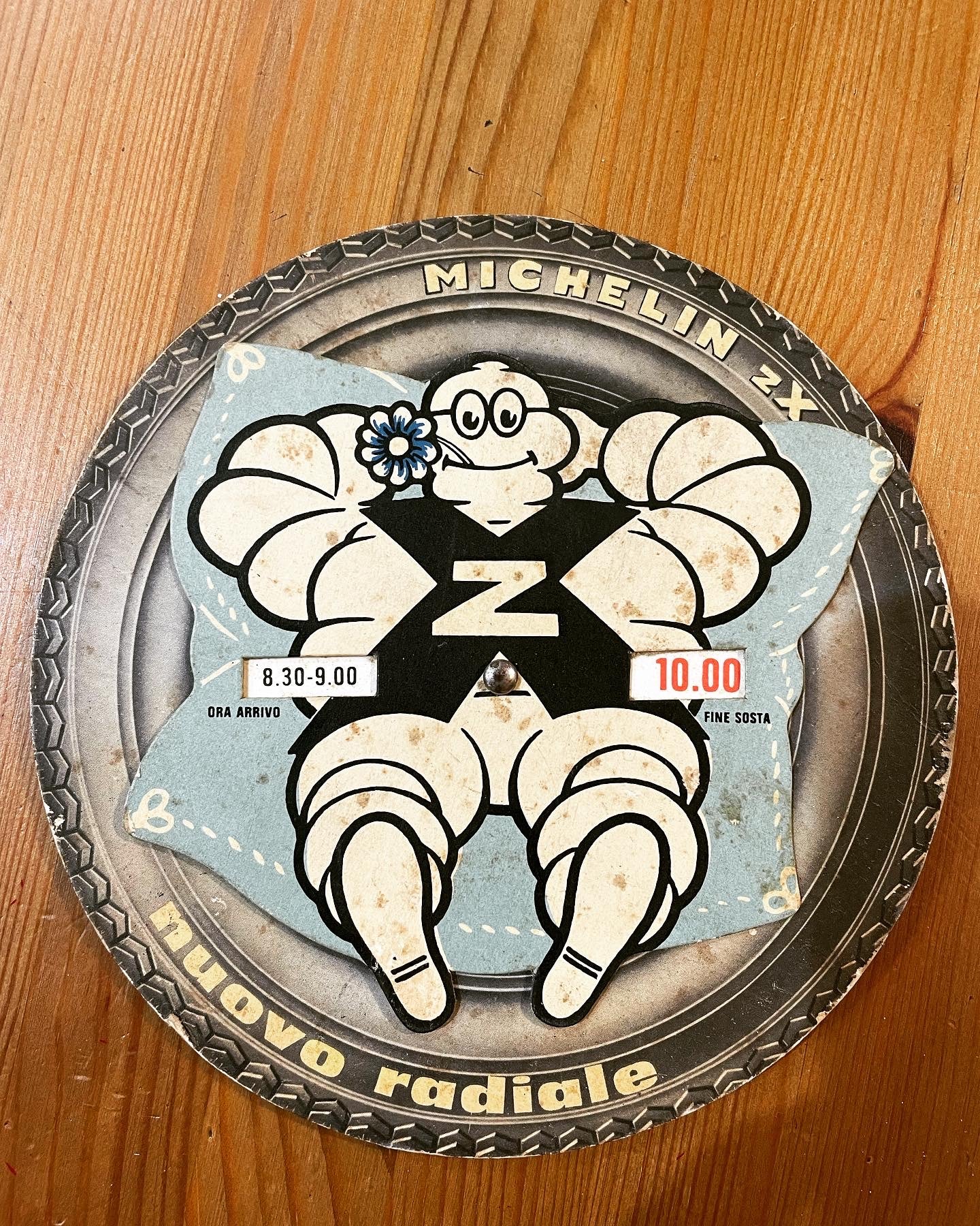 Disco orario Michelin – ModernariaMente