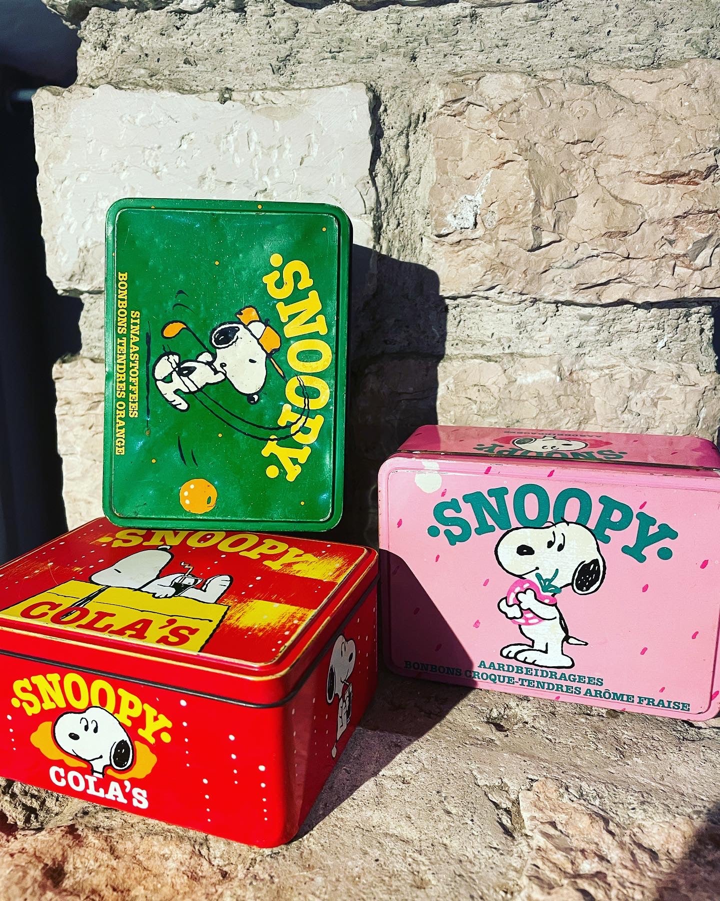 Scatole Snoopy – ModernariaMente
