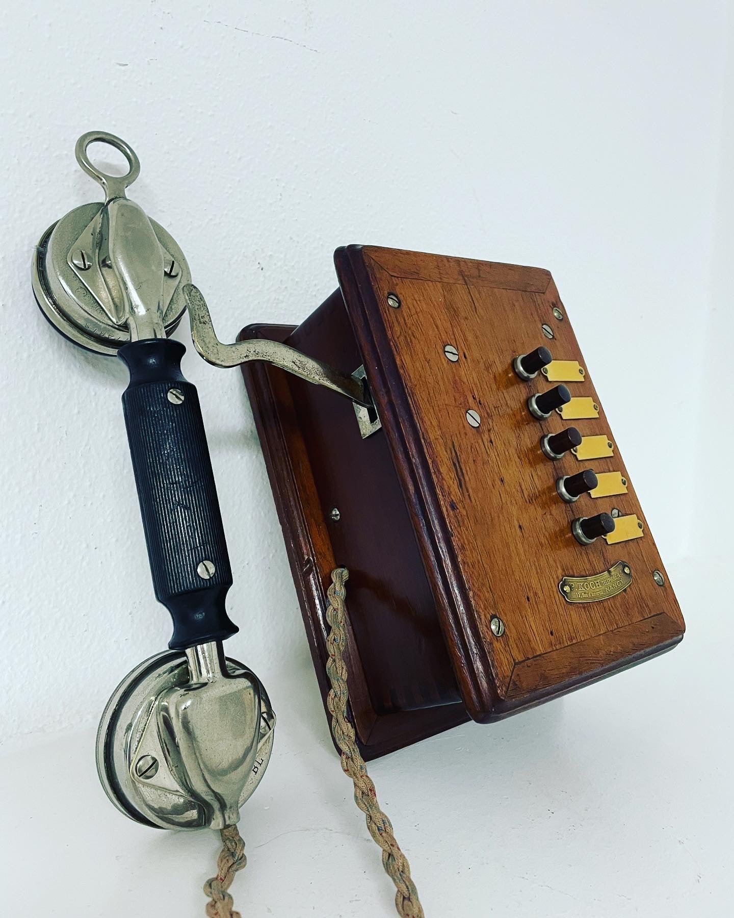 Antico telefono multi linea – ModernariaMente